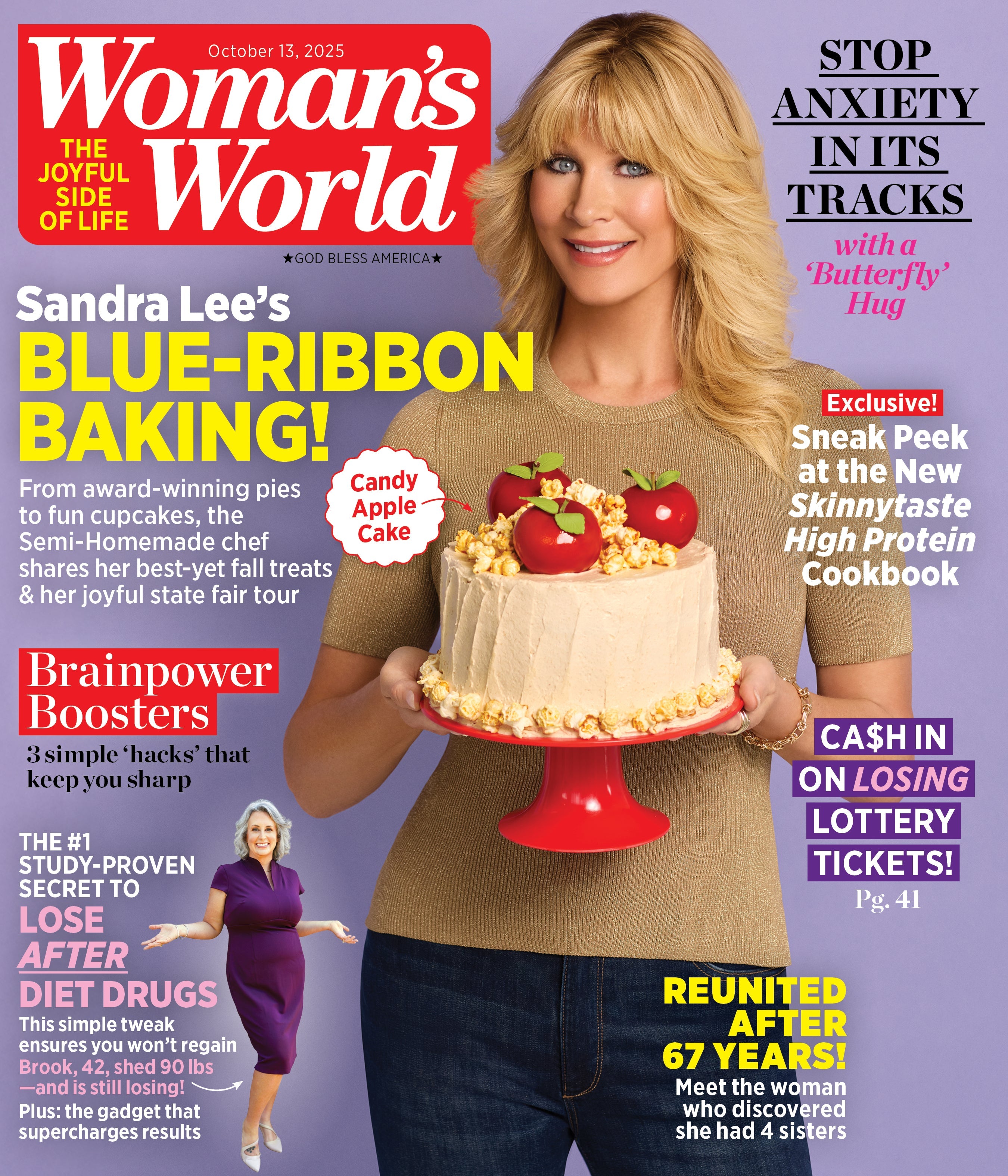 Woman's World - 10.13.25: Sandra Lee’s Blue Ribbon Baking, Brainpower ...