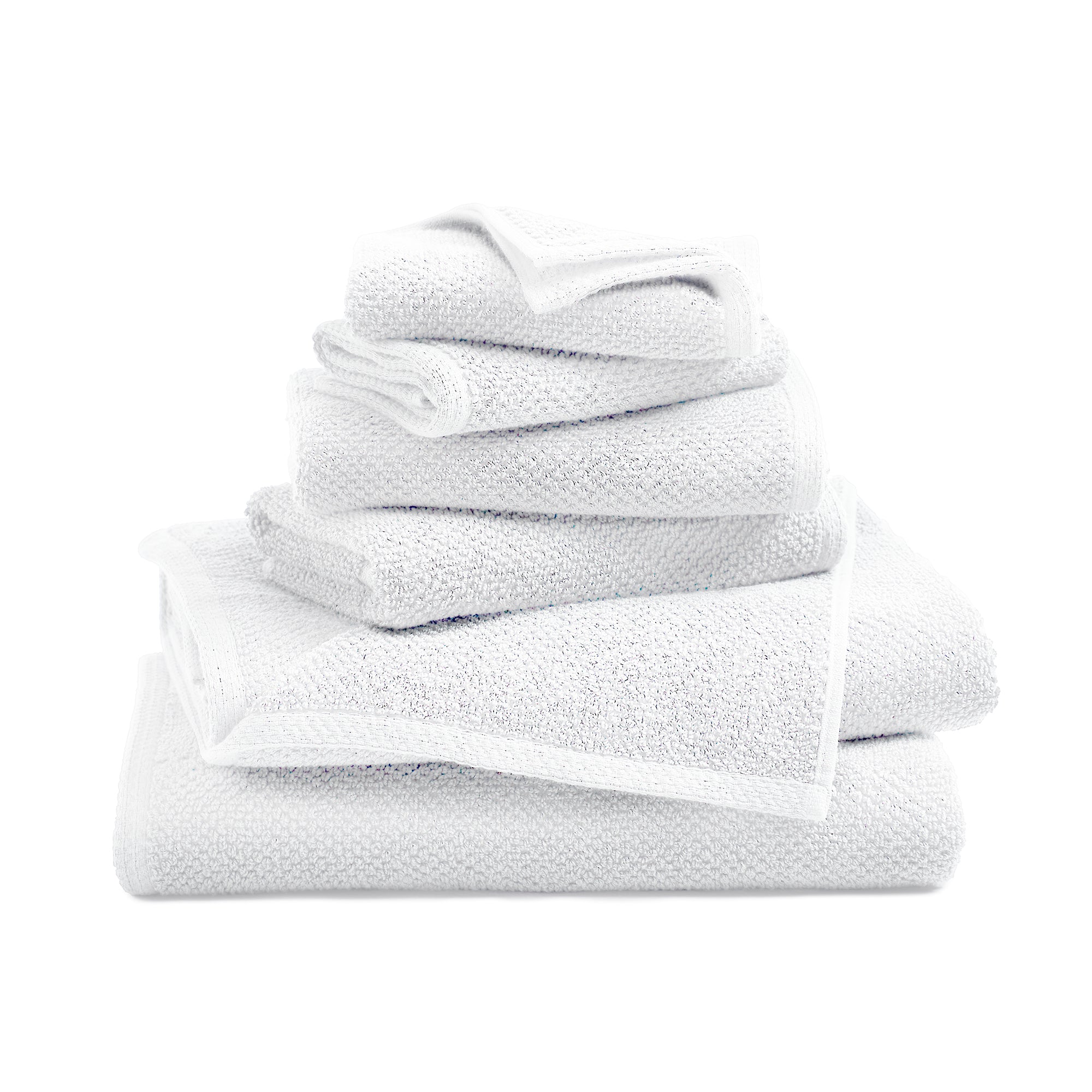 Cotton Textured Bath Towel Set - Acacia Collection – Woman's World Shop